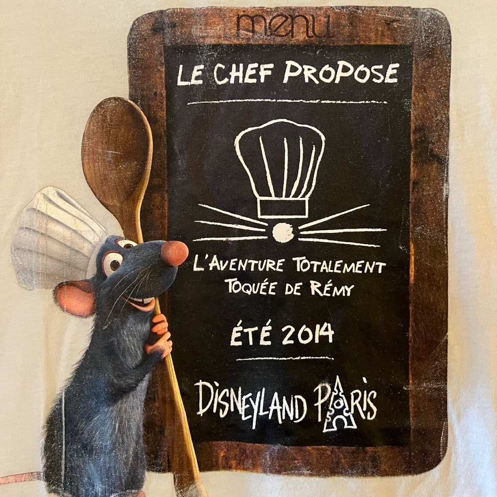 Disneyland Exclusive Paris Ratatouille Remy Women’s T… - Gem